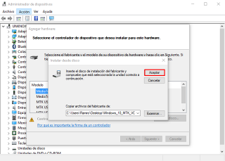 🥇 Cómo instalar driver MTK preloader y VCOM USB